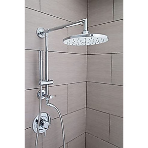 Moen Annex Chrome Shower Slidebar and Shower Hose System Trim, Valve Required, TS3661NH