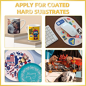 A-SUB Sublimation Paper Roll 120gsm 13 Inch x110 Feet Quick Drying Compatible with Inkjet Printer