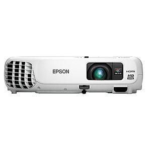 Epson Home Cinema 730HD, HDMI, 3LCD, 3000 Lumens Color and White Brightness, Home Entertainment Projector