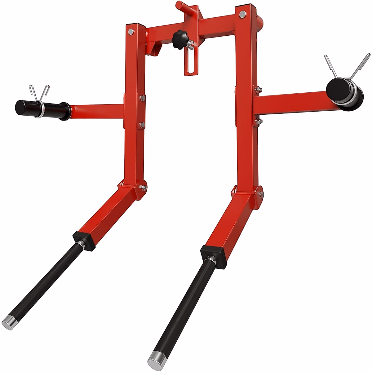 Mikolo Lateral Raise Attachment for Squat Rack with 1" Holes,Standing Lateral Raise Machine, Upper Body Strength Training Machine, Home Gym Equipment