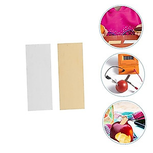 Totority 10 Pairs Experimental Consumables Zinc Plates Copper Strips Zinc Anode Plate Copper Plates Copper Electrode Plating Electrode Strip Zinc Strip Zinc Sheet Copper Sheet