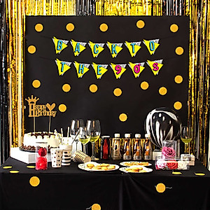 Back to The 90s Neon Banner - Funny Throwback 90's and 80's Theme Party Decoration, Favors & Supplies