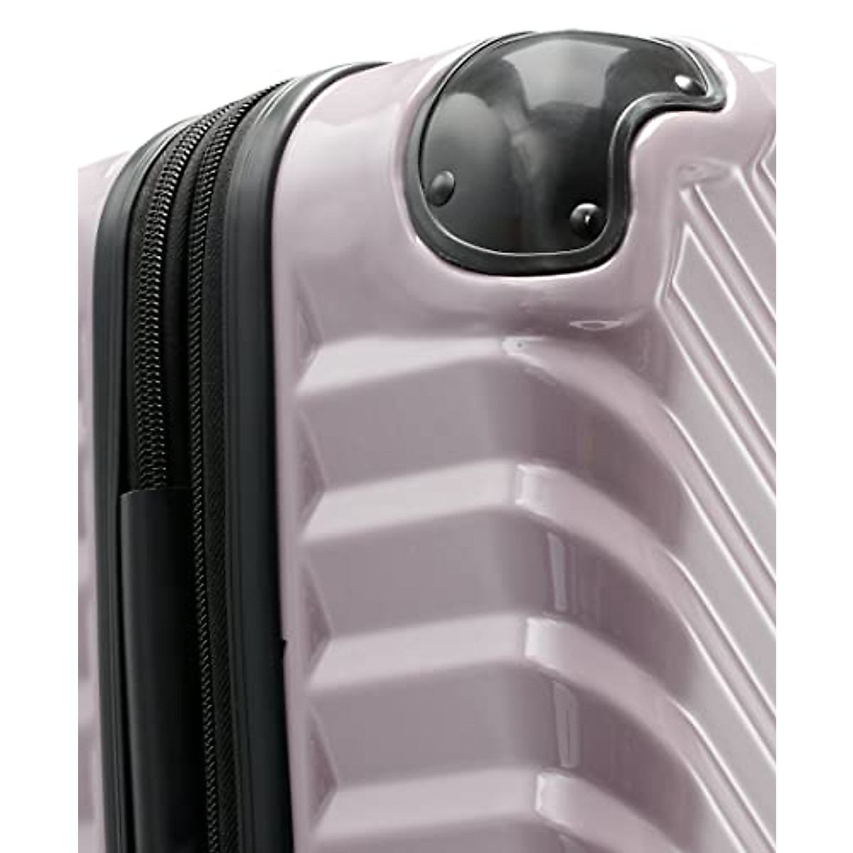 Karl Lagerfeld Paris Women's Carryon Spinner Wheels Hardside, Lilac, One Size