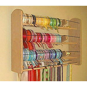 GSS 2n1 Ribbon Organizer 24" Maxi 5 Tier Wall Unit