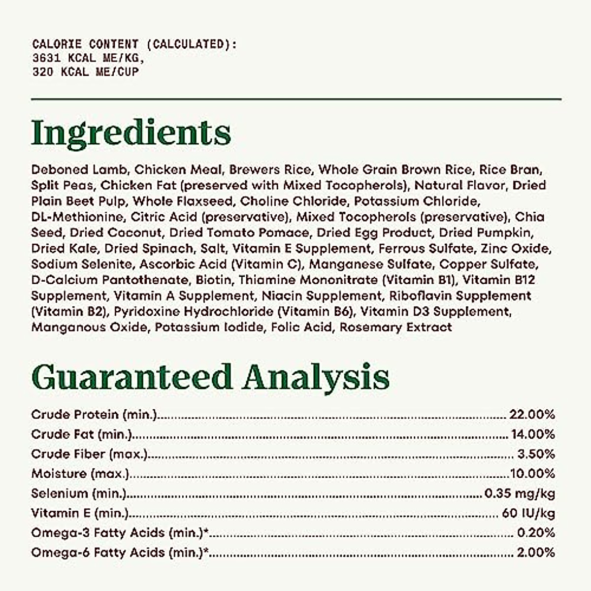 NUTRO NATURAL CHOICE Adult Dry Dog Food, Lamb & Brown Rice Recipe Dog Kibble, 5 lb. Bag