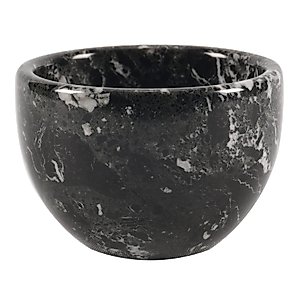 Radicaln Marble Shaving Cream Bowl Black 4' x 3' Inches Handmade Shaving Bowl Mens Barber Supplies - Bowl For Esthetician Supplies Like Shaving Gel - Used By Barber For Beard Bar Clean Up