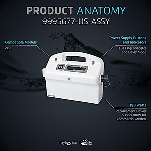 Dolphin Genuine Replacement Part — Power Supply Unit for Commercial Models — 9995677-US-ASSY