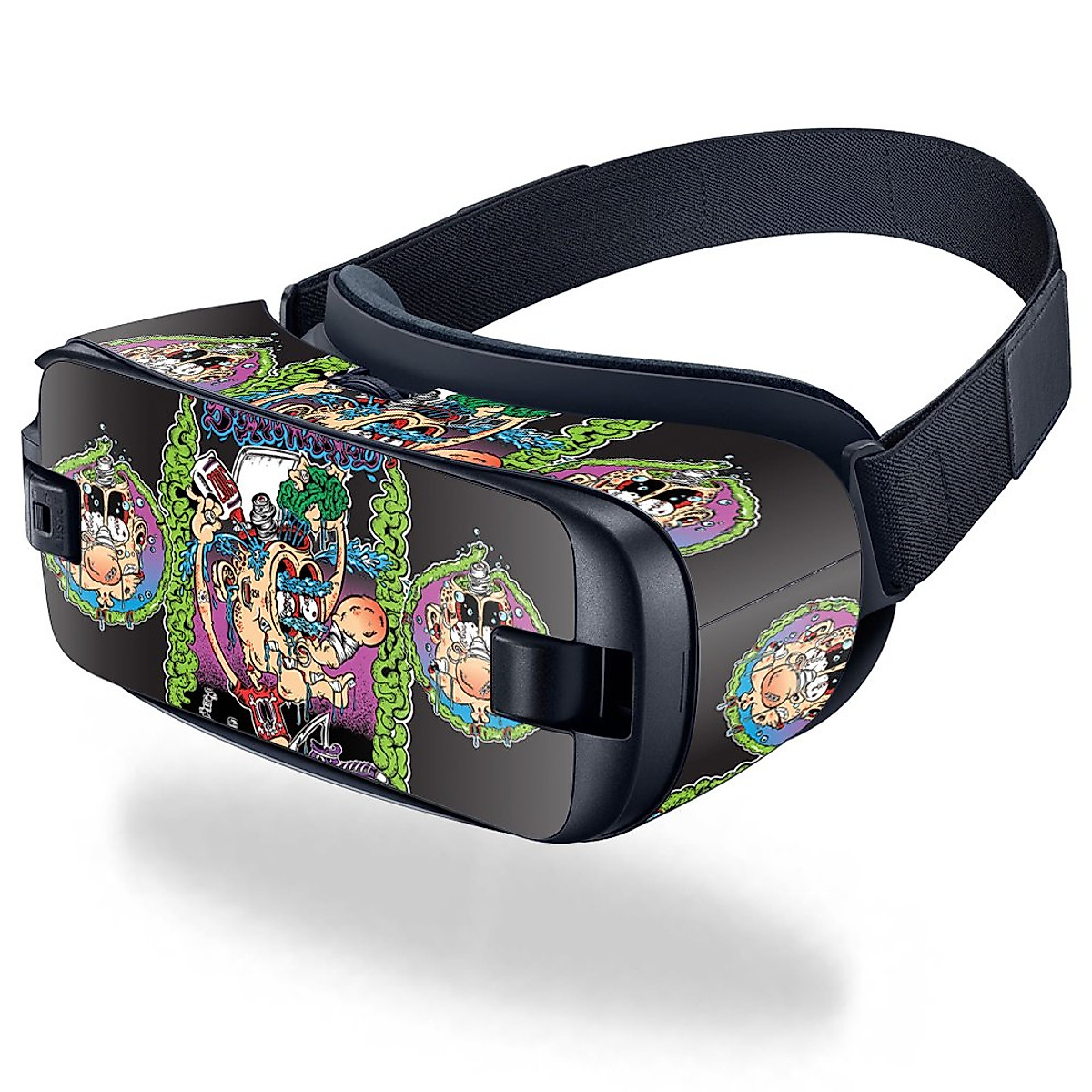 MightySkins Skin Compatible with Samsung Gear VR (2016) wrap Cover Sticker Skins Brainwashed
