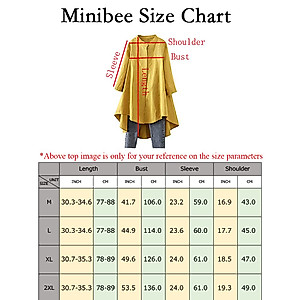 Minibee Women's Cotton Linen Shirt High Low Button Down Embroidered Blouse Long Sleeve Tunic Tops With Pocket Yellow 2XL