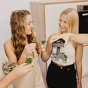 Generic 12 Pack heavy base Acrylic Plastic Shot Glasses, Unbreakable shot glass Perfect for Shot Dspenser, Bars, Parties, All Liquor, Cocktails & Family Game Night, (Capacity 1.2 oz Clear 12 Pack)