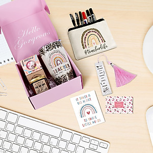 NAVK Teacher Appreciation Gifts, Christmas Gifts for Teacher, Gift Baskets Women, Back to School Gift, Thank you Retirement End of The Year