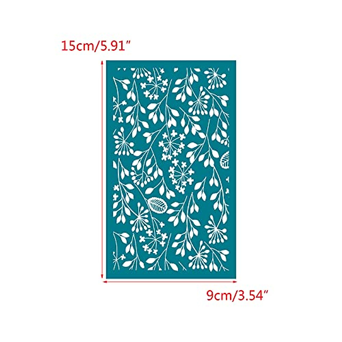 Silkscreens Stencil Reusable Silk Screen Printing Stencils for Polymers Clay Home Decors Jewelry Printing Kits polymers Clay Silk Screen Stencils Reusable silkscreens Print Kits Flower Spring Plant