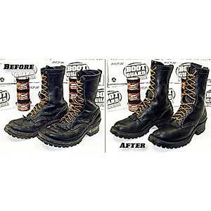 Boot Guard Leather Dressing: Restores and Conditions Leather Boots, Shoes, Automotive Interiors, Jackets, Saddles, Unscented, 5 Ounce Jar