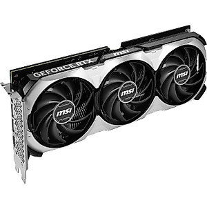 MSI Gaming GeForce RTX 4070 12GB GDRR6X Extreme Clock: 2520 MHz 192-Bit HDMI/DP Nvlink TORX Fan 4.0 Ada Lovelace Architecture Graphics Card (RTX 4070 VENTUS 3X 12G OC)