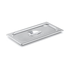 Vollrath (75130) Super Pan V Steam Table / Hotel Pan Cover (1/3 Size, Stainless Steel)