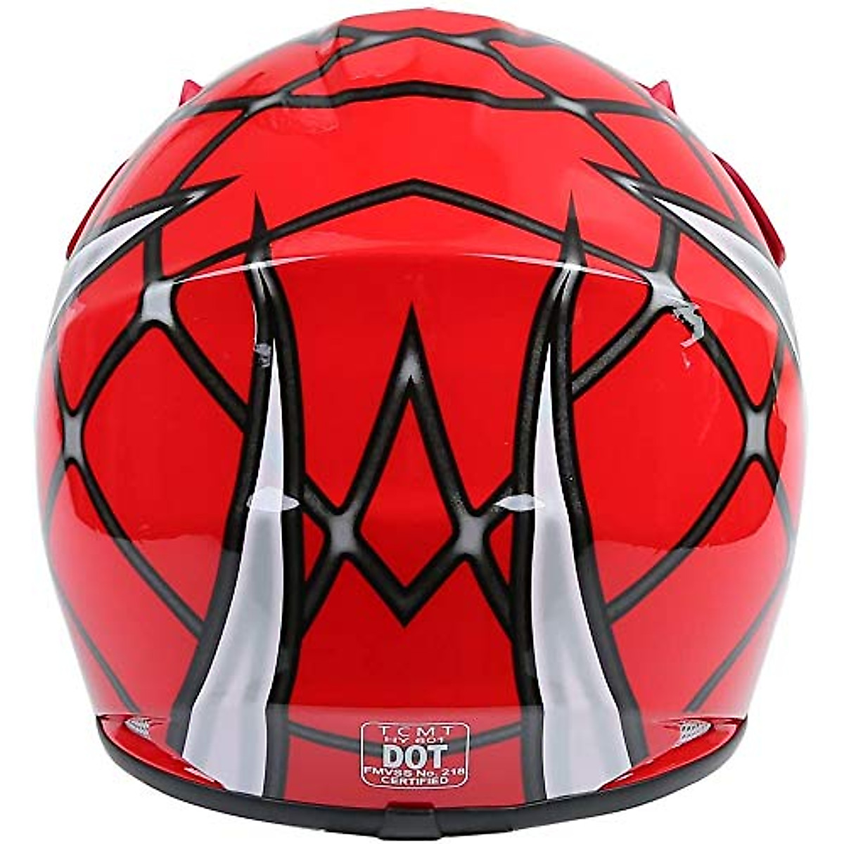 TCT-MT DOT Youth Kids ATV Motocross Offroad Street Helmet Full Face Motorcycle Off-Road ATV Helmet Dirt Bike Motocross Helmet+Gloves+Goggles