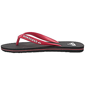 Quiksilver Boy's Molokai Kids Flip Flop Youth Sandal, BLACK 2, 3 Little Kid