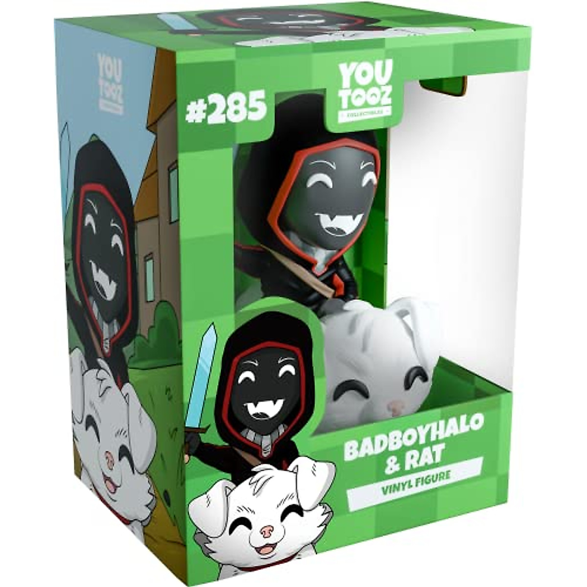 Youtooz Badboyhalo and Rat #285 5" inch Vinyl Figure, Collectible Gamer Figure from The Youtooz Gaming Collection