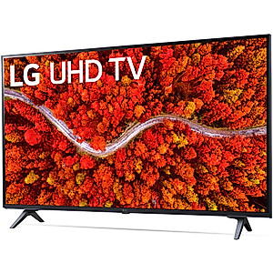 LG 80 Series 43” Alexa Built-in, 4K UHD Smart TV, Native 60Hz Refresh Rate, Dolby Cinema, Director Settings, Gaming Mode, with Magic Remote (43UP8000, Old Model)