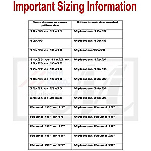 6 X 16 inches Bolsters Pillow Form Inserts for Shams White Hypoallergenic Pillow Insert Premium Made in USA