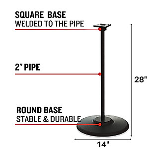 Gumball Machine for Kids - Vending Machine with Metal Stand & Cylinder Globe - Bubble Gum Blue Vending Machine and Black Metal Stand Bundle - Coin Gumball Machine