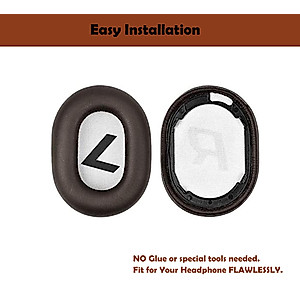 DowiTech Professional Headset Replacement Earpads Cushion Headphone Ear Pads Compatible with Plantronics Backbeat Pro 2 Bluetooth Noise Cancelling Headphone