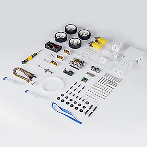 SunFounder Raspberry Pi Ultimate Starter Kit for Raspberry Pi 4B 3B+ 400 with Raspberry Pi Smart Video Robot Car Kit