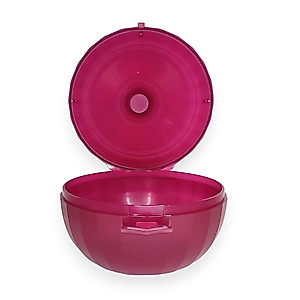 Tupperware Onion Keeper Container Red Purple
