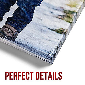 Custom Canvas Prints Personalized Canvas Wall Art With Your Photo With Framed (6" Wx8 H)