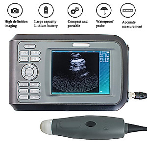 Veterinary WristScan Ultrasound Scanner Machine Handscan for Farm Animals with 3.5MHz mechanical sector probe