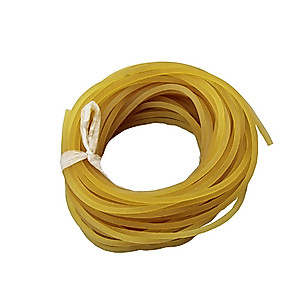 UP100 10 Meters Diameter 2mm/2.2mm/2.5mm/3mm/3.5mm Plain Traditional Solid Elastic Rubber Rope Tied Fishing Line