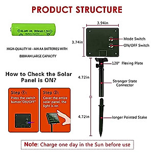 Purple and Orange Solar Halloween Lights Outdoor, Total 80 FT 240 LED Solar Powered Waterproof Fairy Lights 8 Modes Copper Black Wire Lights for Halloween Party Tree Wedding Yard Decorations, 2 Pack