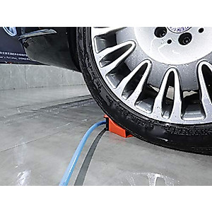 Maxshine 2pcs Ezy Wheel Hose Rollers Classic, Car Wash Detailing Tool Car Wash Inserts Preventing Any Unnecessary Friction, Red