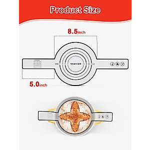 SMARTAKE 2-Pack Silicone Bread Sling for Dutch Oven, Reusable Bread Baking Mats with Long Handles, Include Spatula, Non-Stick Bread Baking Sheet Liners for Transferable Dough Pastry (Red & Black)