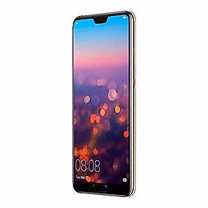 Huawei P20 EML-L29 128GB 4GB RAM, Dual SIM LTE, 5.8", Full HD+ Display -Dual Camera 20 MP +12 MP, GSM Unlocked International Model, No Warranty (Pink)