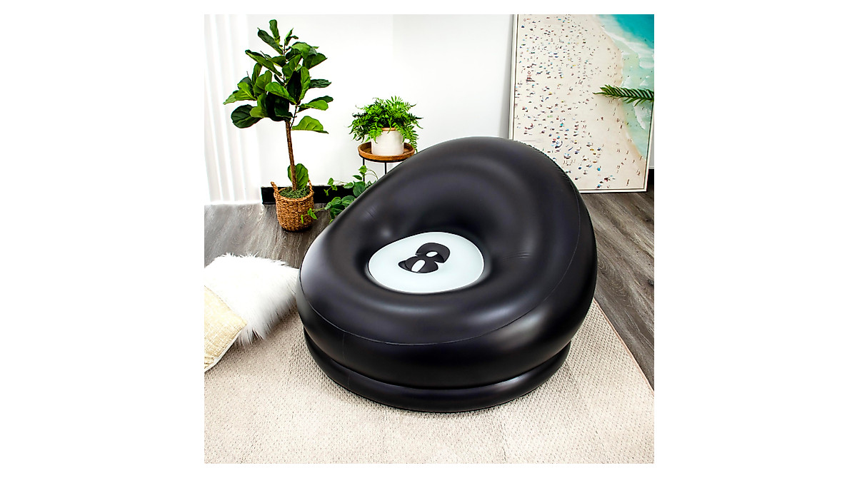 Air Candy Inflatable 8-Ball Chair – Stylish & Comfortable Indoor ...