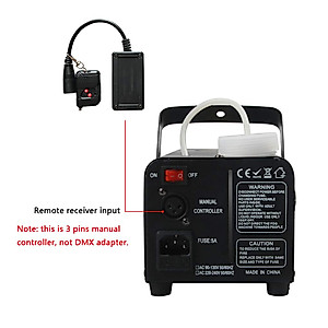 Sharelife Wireless Remote Controller Receiver Replacement Part for 400 500 900W Fog Smoke Machine Part Remote Fit for Frequency 315