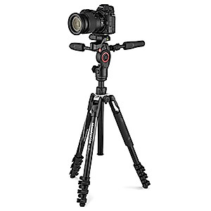 Manfrotto Befree 3-Way Live Advanced 4-Section Tripod with Befree 3-Way Live Head
