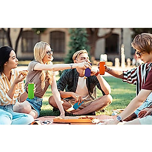 Blank Neoprene Slim Can Coolie (1, White)