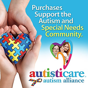 autisticare Chew-Safe | Sensory 3-Sided Toothbrush for Special Needs| Extra Gentle | Fast, Easy & Fun to Use | Autism Autistic Asperger Kids Child Caregiver | Made in USA