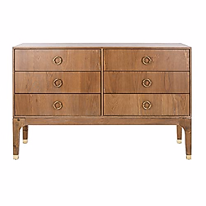 Safavieh Couture Home Lorna Rustic Oak 6-drawer Dresser