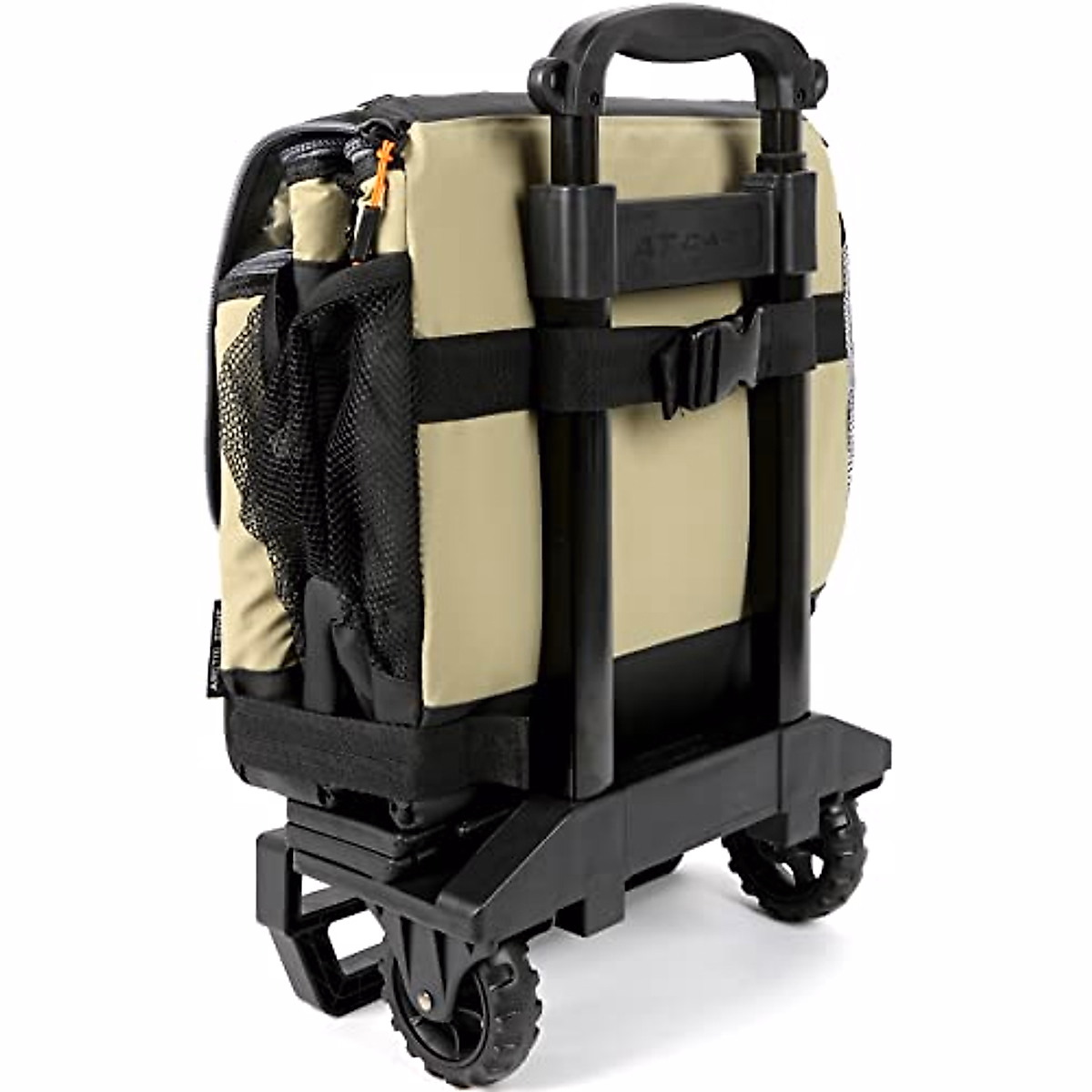 Arctic Zone Titan Deep Freeze Wheeled Cooler - 60 Can Rolling Cooler - Moss Green - Cooler with Deep Freeze Insulation and Detachable All-Terrain Cart with Wheels