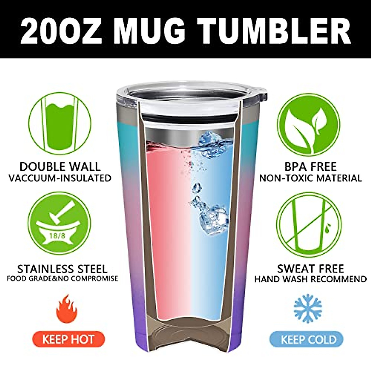 SpenMeta Sisters Gifts from Sister - Unique Gifts for Sister, Funny Sister Birthday Gifts from Sister, Little Sister, Big Sister Present Ideas Christmas Graduation Gift - Cup Tumbler