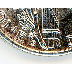 1943 S Mercury FS-511 Trumpet Tail Dime MS-63