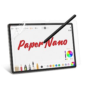 bersem 2 PACK Paperfeel Screen Protector Designed for Samsung Galaxy Tab S10 Plus/Tab S9 Plus/Tab S9 FE+ / Tab S8 Plus/Tab S7 FE/Tab S7 Plus (12.4 inch), Anti Glare, Like Drawing on Paper
