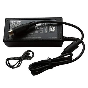 UpBright 4-Pin 19V AC/DC Adapter Compatible with Touch Dynamic Saturn All in One 12" POS Saturn AIO 3LEP88600020 POS886 3LEP88600010 Terminal Delta ADP-65JH HB LPS ADP-65JHHB 19VDC 3.42A Power Supply
