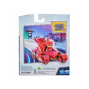 Hasbro PJ Masks Toys Owl Glider Toy Car with Owlette Action Figure, Superhero Toys, Preschool Toys, PJ Masks Toys for 3 Year Old Boys and Girls and Up