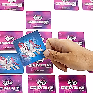 Hasbro Gaming My Little Pony Matching Game for Kids | 1+ Players | Preschool Board Games for Clasroom | Back to School Gifts | Ages 3+