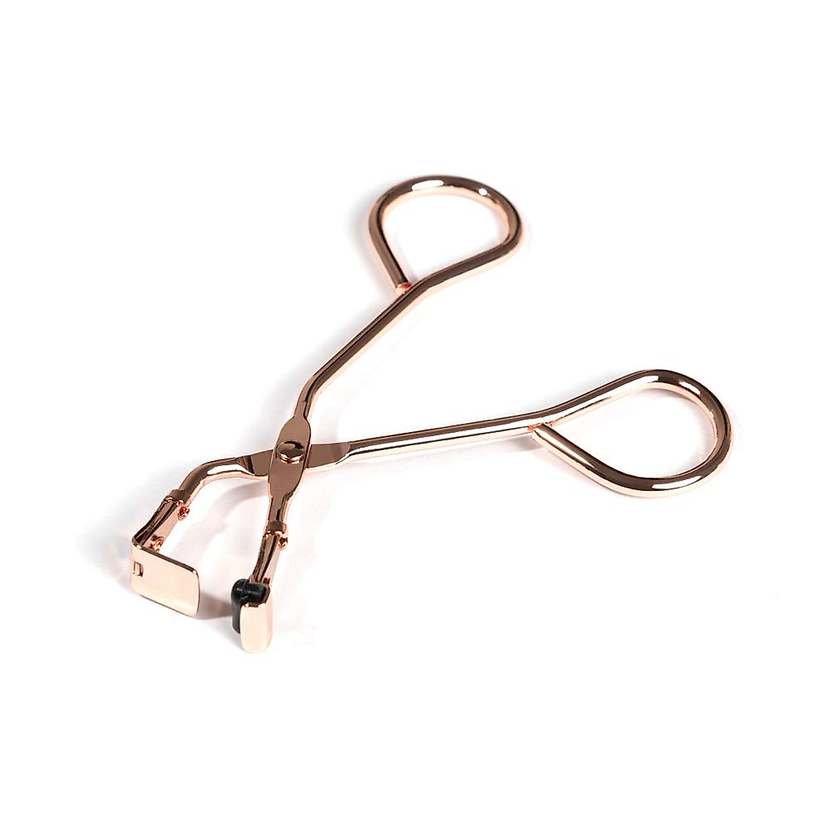 Eyelash Curler, Golden Eyelash Makeup Tools Set with Eyelash Curler, Mini Eyelash Curler, Black Silicone Refill Pads, Professional Lashes Curler, Stainless Steel, Fits Various Eye Lashes New