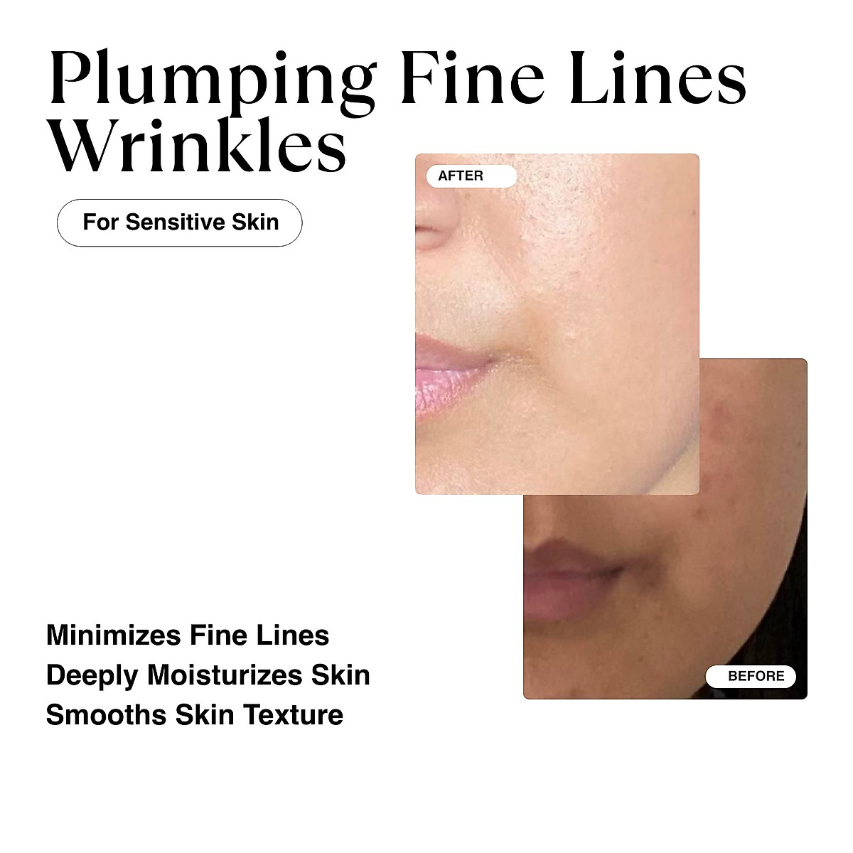 MATKAS Korean Triple Pure Hyaluronic Acid Serum for Face + 2% Niacinamide B3 + Vitamin B5 + 8 Peptides for Deep Firming, Plump Wrinkles, Hydrating Dewy Skin, Anti Aging Acido Hialuronico Facial Serum